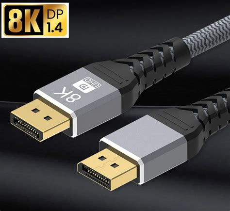 DisplayPort Female HDMI Male K DP To DP Extension Cable High Speed Video Cord Two Way DP