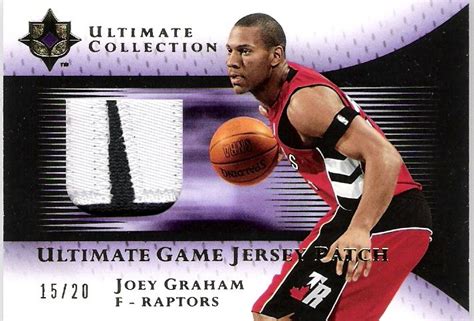 05 06 Ud Ultimate Collection Patch Joey Graham  Ozcardtrader