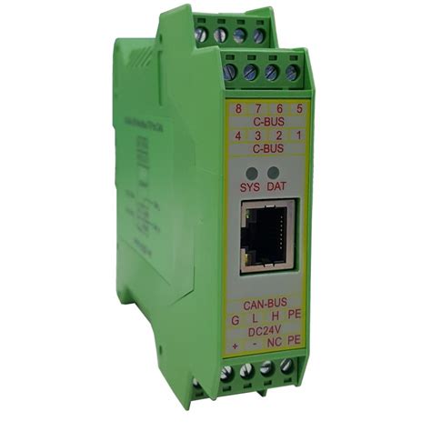 Modbus TCP Slave to Canbus Çevirici CLR CAN G205