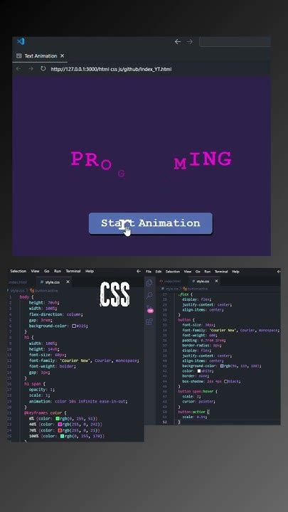 Text Animation Animat Text Using Gsap Html Css Gsap Coding
