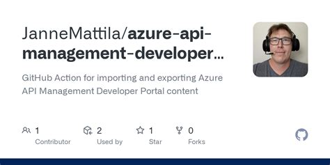 Github Jannemattilaazure Api Management Developer Portal Action