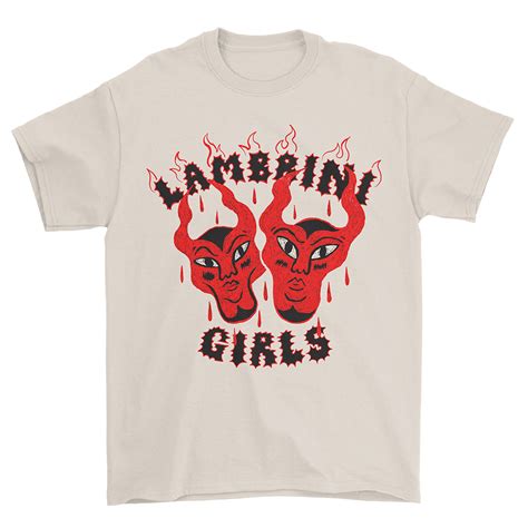 Devil Tee Natural Lambrini Girls