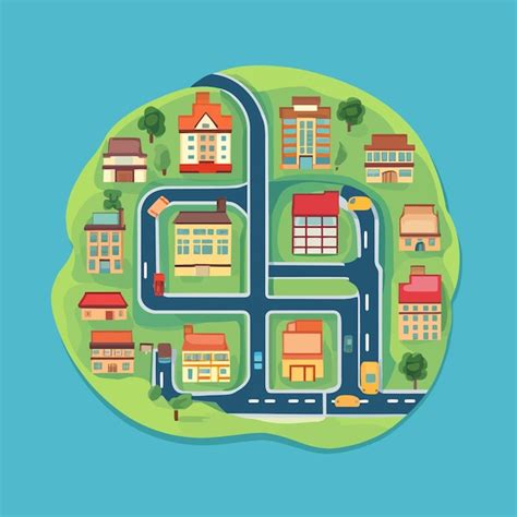 Cute Urban Planner Developing City Layout Vector Premium Ai Generated