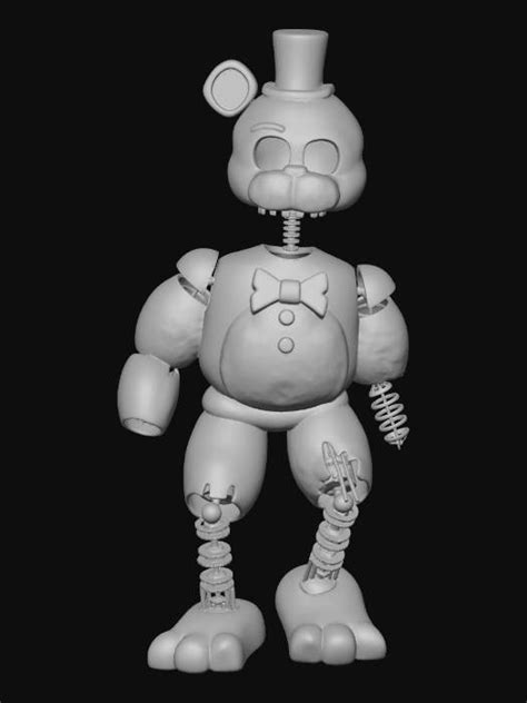 Ignited Golden Freddy Meirox410によって生成されたmeshy Aiの無料3dモデルをダウンロードしてください。