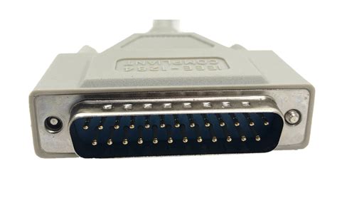 25 Feet Bi Directional Parallel Printer Ieee 1284 Cable Db25m To