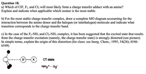 Solved Question 18 A ﻿which Of