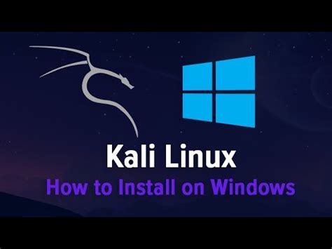 Windows How To Install Kali Linux Using WSL YouTube
