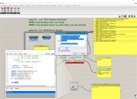 Gh Python Remote Error Stream Has Been Closed Grasshopper Mcneel