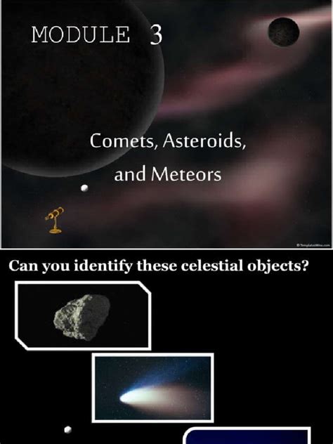 comets asteroids and meteors pdf