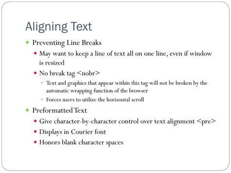 Ppt Formatting Text With Html Powerpoint Presentation Free Download