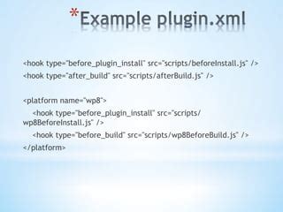 Getting Your Hooks Into Cordova PPT