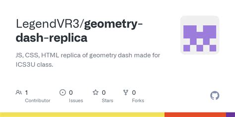 Geometry Dash Replicageometrydashgeometrydashhtmlhtml At Master