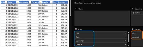 slicer on table and pivottable microsoft community