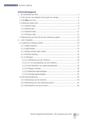 Dynamic Lighting With OpenGL PDF