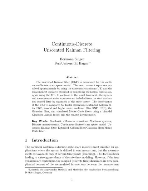 pdf continuous discrete unscented kalman filtering dokumen tips