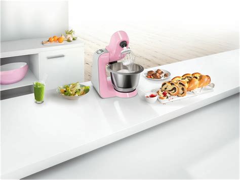 Кухонный комбайн Bosch MUM 5 MUM58K20, 1000 Вт, розовый/серый — купить ...