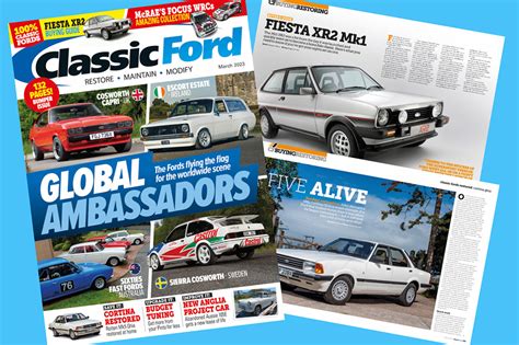 10 Reasons To Pick Up The March Issue Of Classic Ford Classics World
