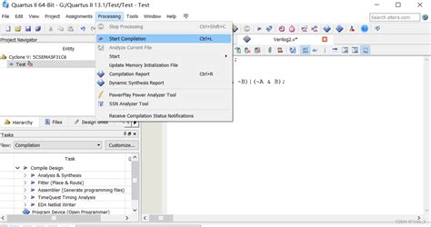 Quartus131 工程can‘t Find Design Entityquartus打开工程显示cant Find Design
