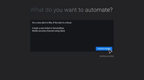 👀 Blink Automate And Automate Your Wiz Alerts With Copilot Soar Securityautomation Blinkops