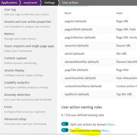 Solved Case Insensitive Webrequests Dynatrace Community