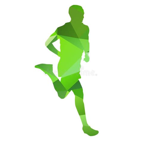 Abstract Vector Runner Stock Vector Illustration Of Champion 49521180