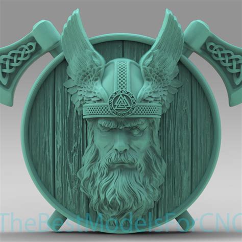 3d File 3d Model Stl File For Cnc Router Laser And 3d Printer Odin With
