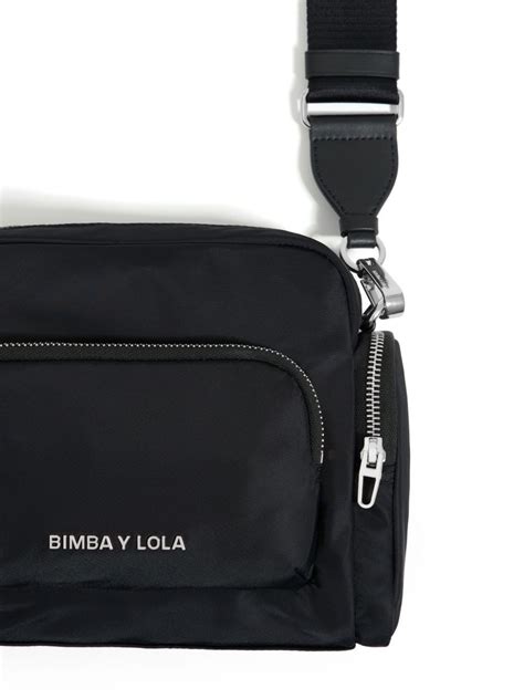 Bimba y Lola Medium Crossbody Bag | Black | FARFETCH
