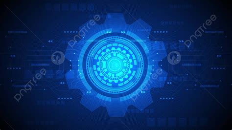 Circuit Technology Background Electricity Internet Web Vector