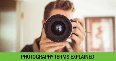 SLR Single Lens Reflex Camera Glossary