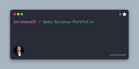 GitHub Amrahmed Data Science Portfolio