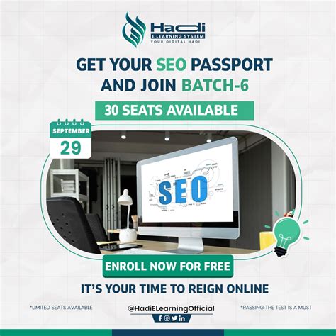 hadi e learning on linkedin seo freeseocourse free itskills