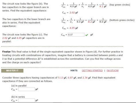 Solved Equivalent Capacitance Find The Equivalent Chegg Com