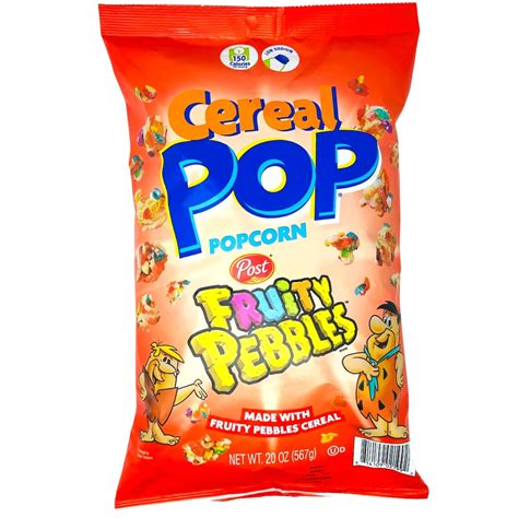 Cereal Pop Fruity Pebbles Popcorn 5.25oz – YEG EXOTIC