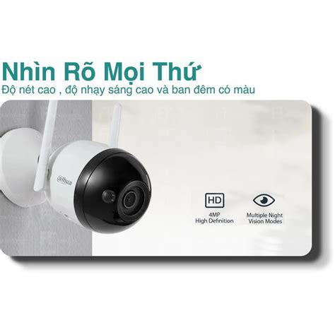 Dh F4c Pv Camera Ip Wifi Thân Ngoài Trời Dahua Viết Bởi Camera Dahua Chính Hãng