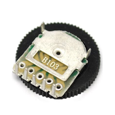10pcs B103 Volume Wheel Gear Potentiometer B103 10 Vicedeal