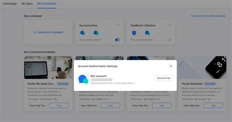 use bot commands