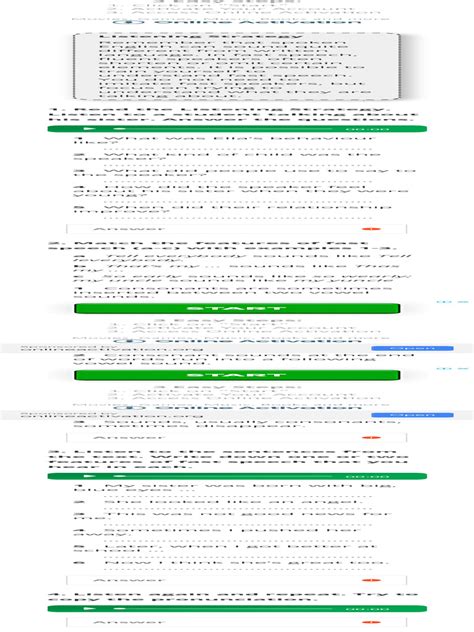 English Listening Exercises For B2 Sibling Rivalry English Practice Pdf Speech English