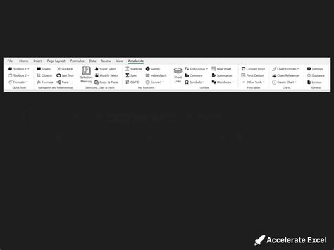 Accelerate Excel On Linkedin Accelerate Excel Toolbar For Transaction Advisory Consulting M