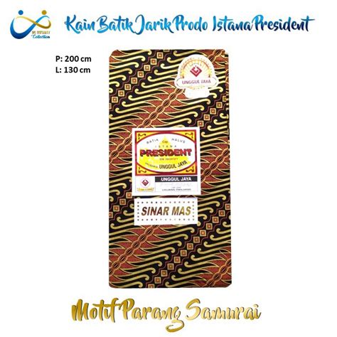 Jual Kain Sewek Jarik Jarit Batik Solo Prodo H Santoso Motif Parang
