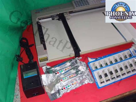 Graphtec Mp3100 X Y Parallel Plotter Complete Kit