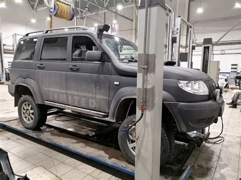 замена масло в мостах, и замена приводного ремня — УАЗ Patriot, 2,7 л ...