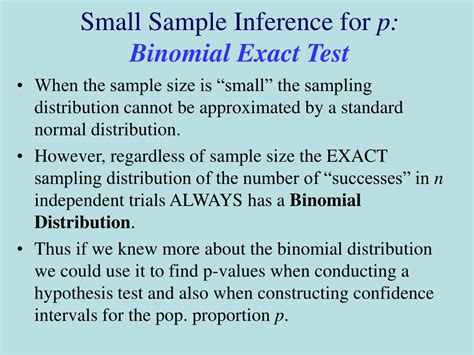 Ppt Inference For A Single Population Proportion P Powerpoint
