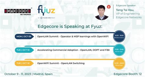 Edgecore Wi Fi On Linkedin Fyuz2023 Tip Summit Edgecore Openwifi Wifi Openlan Ols…