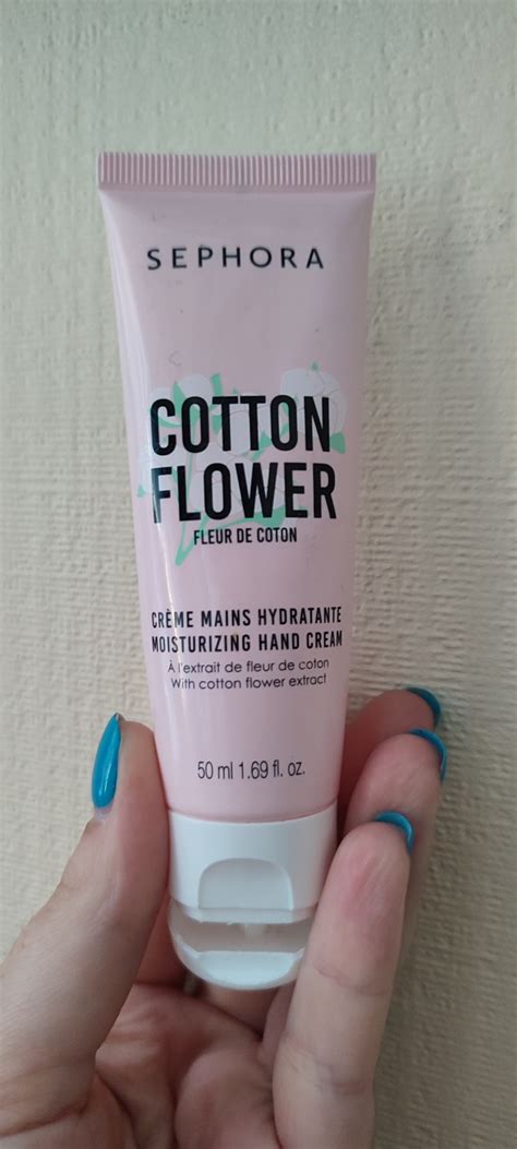 Крем для рук Sephora Cotton flower - «Крем Sephora Cotton flower» | отзывы