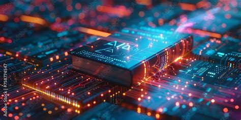 Books With Glowing Data Streams Flowing Through Them Symbolizing The Power And Potential For