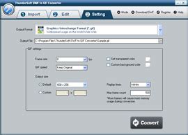 SWF To GIF Converter Convert Flash SWF To GIF