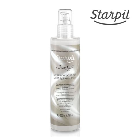 Starpil Starsoft post epil emulsion 200 ml.