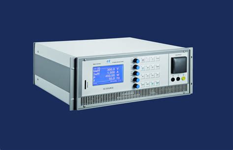 Programmable AC Sources ET System Bidirectional DC Sources Bidirectional AC Sources