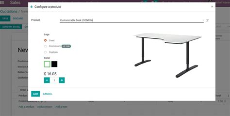 Product Configuration In Odoo
