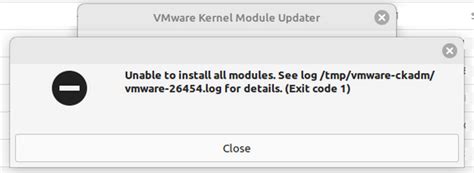 how to fix vmware workstation player 17 5 2 not working on kernel 6 8
